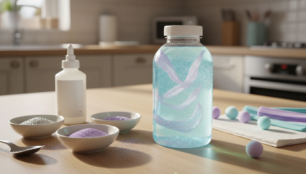 How To Make A Glitter Jar For Kids | MindTastik
